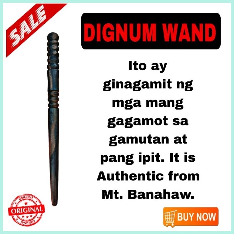 Dignum Wand (Authentic) | Shopee Philippines