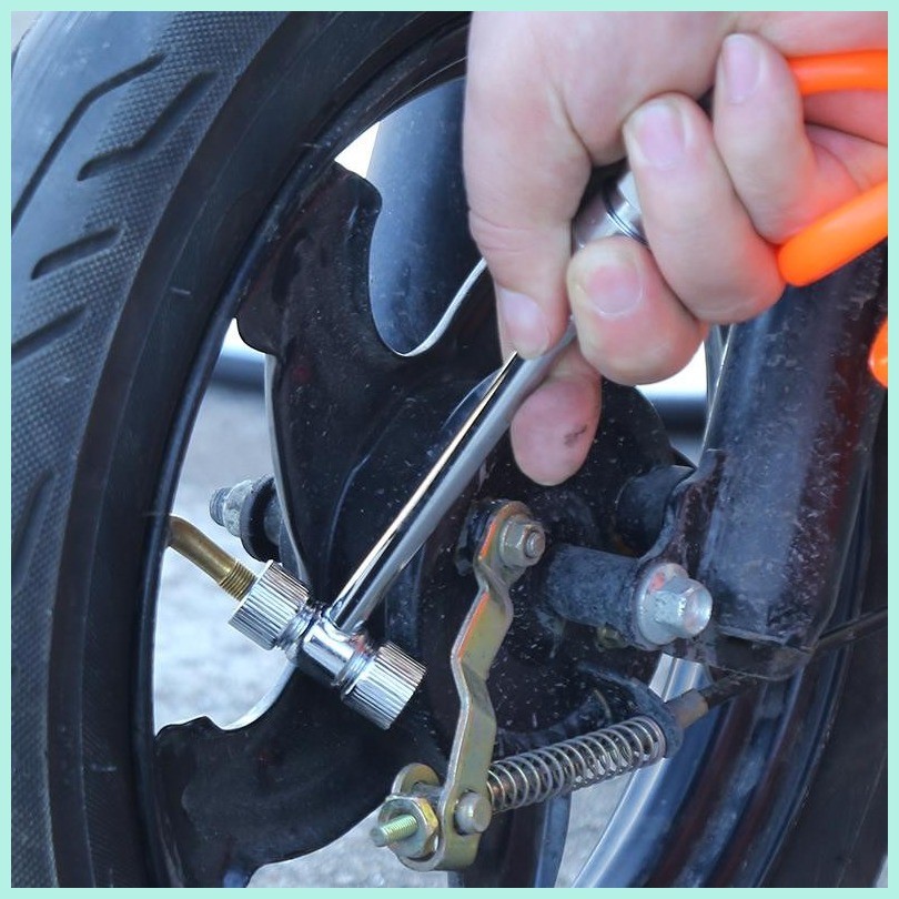 Car Tire Fast Inflation Rod Hand Crank Tire Inflator Nozzle Fast ...