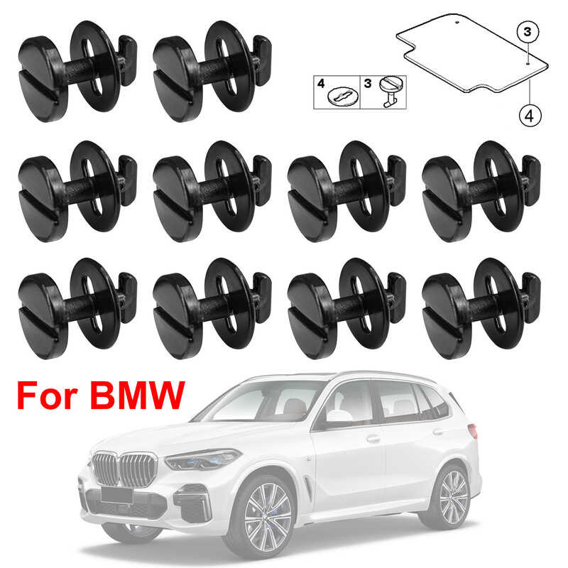 10X Floor Carpet Mat Clips Twist Lock Sa Washers Para Sa E32 E34 E36 ...
