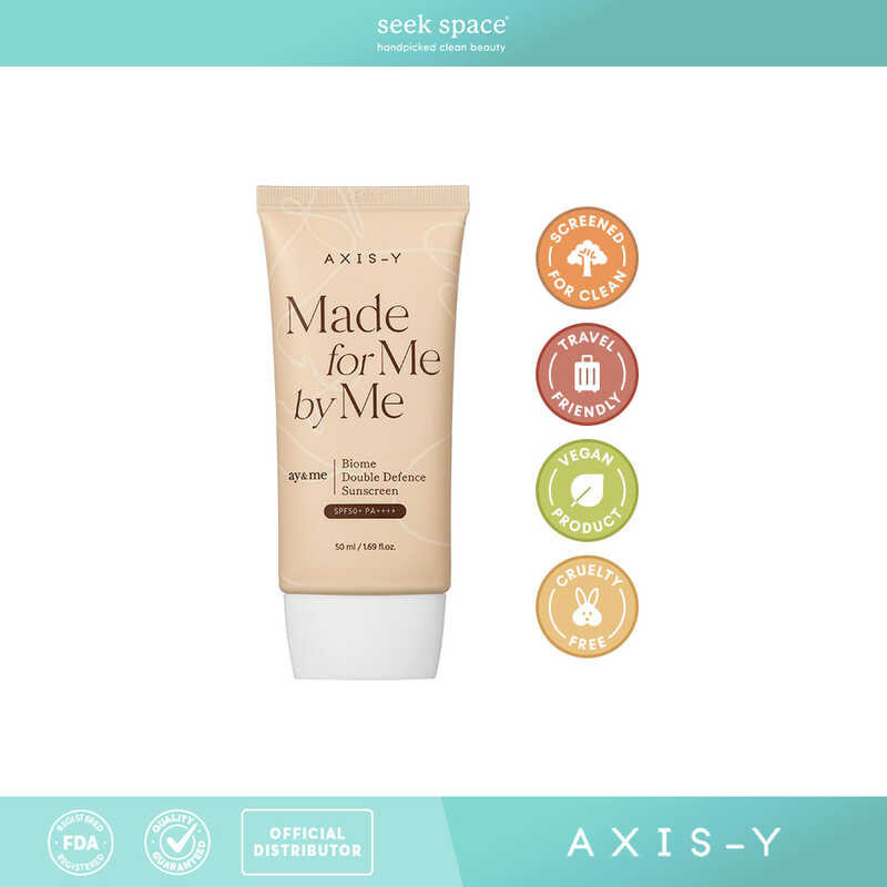 AXIS-Y Biome Double Defense Sunscreen SPF 50+ PA++++ 50ml COD | Shopee ...