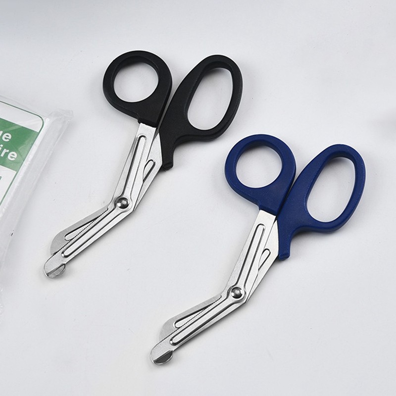 Multi-function Curved Scissors Gauze Bandage Specific Safety Scissors ...