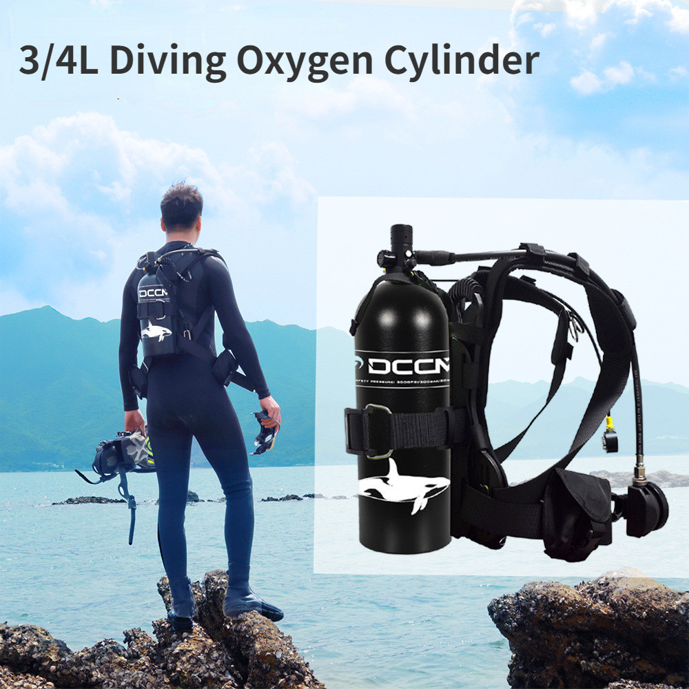 3L/4L New Diving Oxygen Bottle Portable Floating Diving Equipment ...