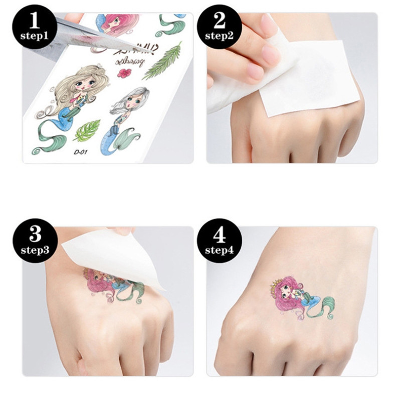Halloween Scar Tattoo Stickers Waterproof Horror Wound Party Stickers ...