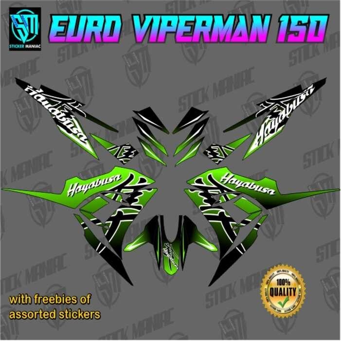 Euro Viperman 150 Decals Sticker, Laminated | Shopee Philippines