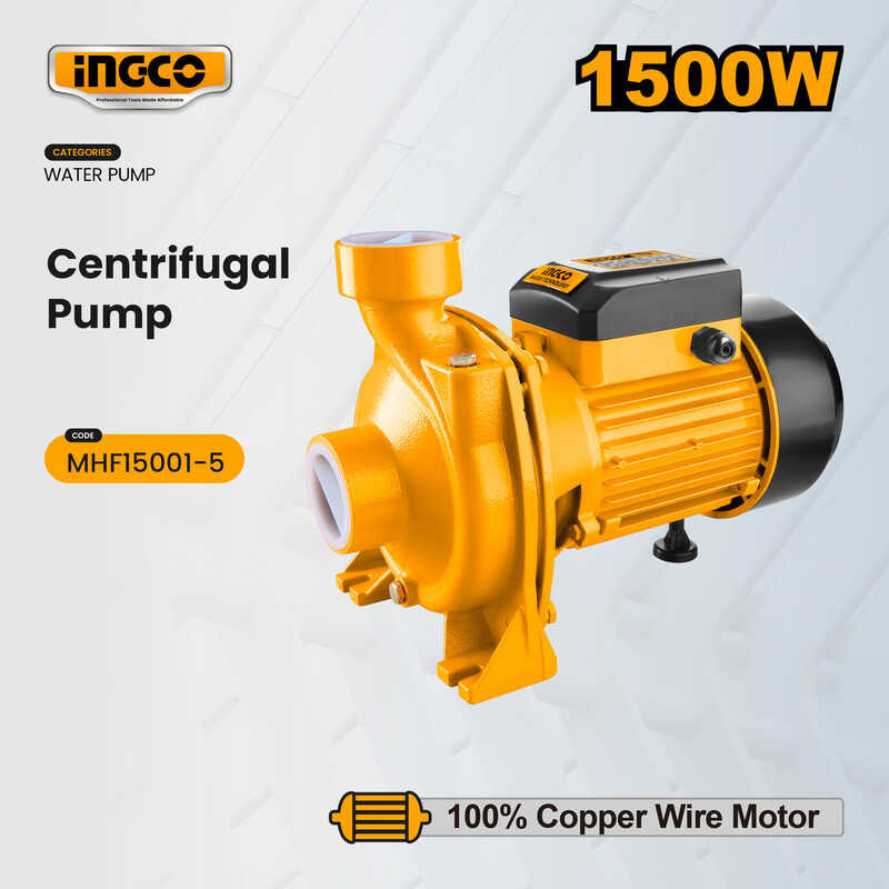 Centrifugal INGCO Pump For Water Supply And Irrigation 2Hp 1500W ...