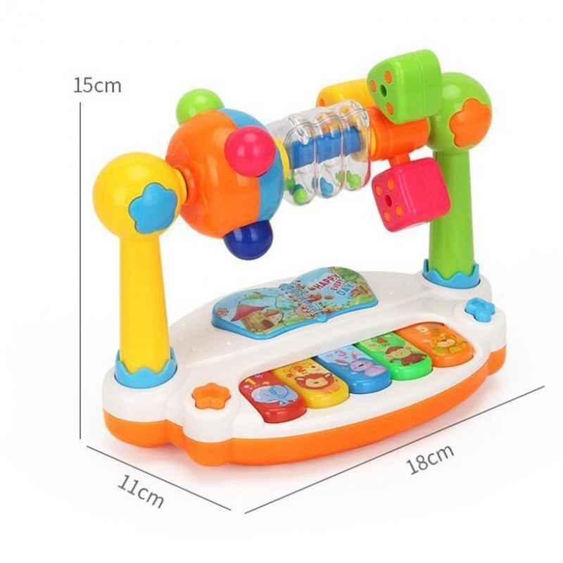 ABCtoys Musical Toys For Baby Piano For Kids Musical Piano Toys Lights ...