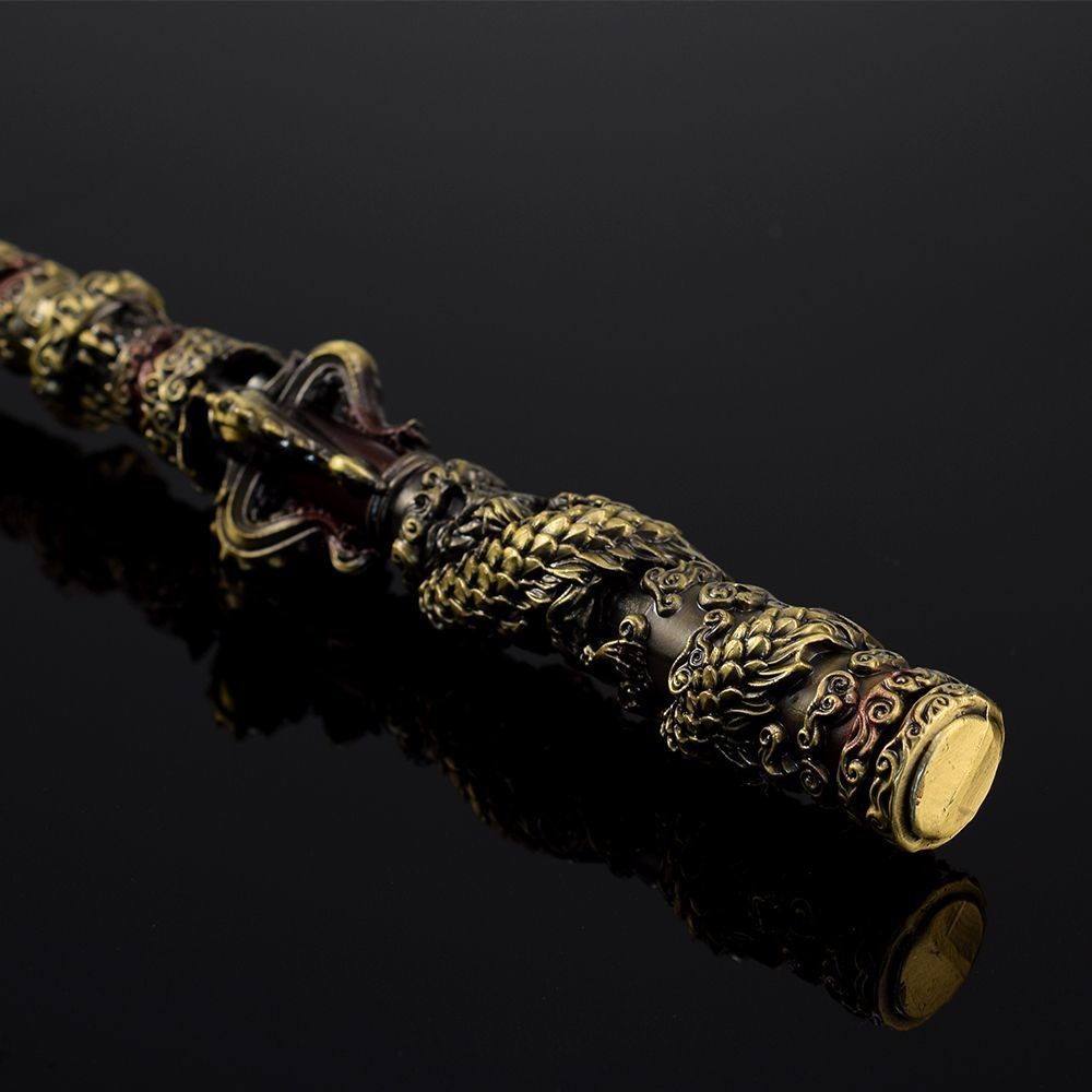 Black Myth Wukong Game Peripheral 30CM Monkey King Ruyi Golden Cudgel Full Metal Handicraft ...
