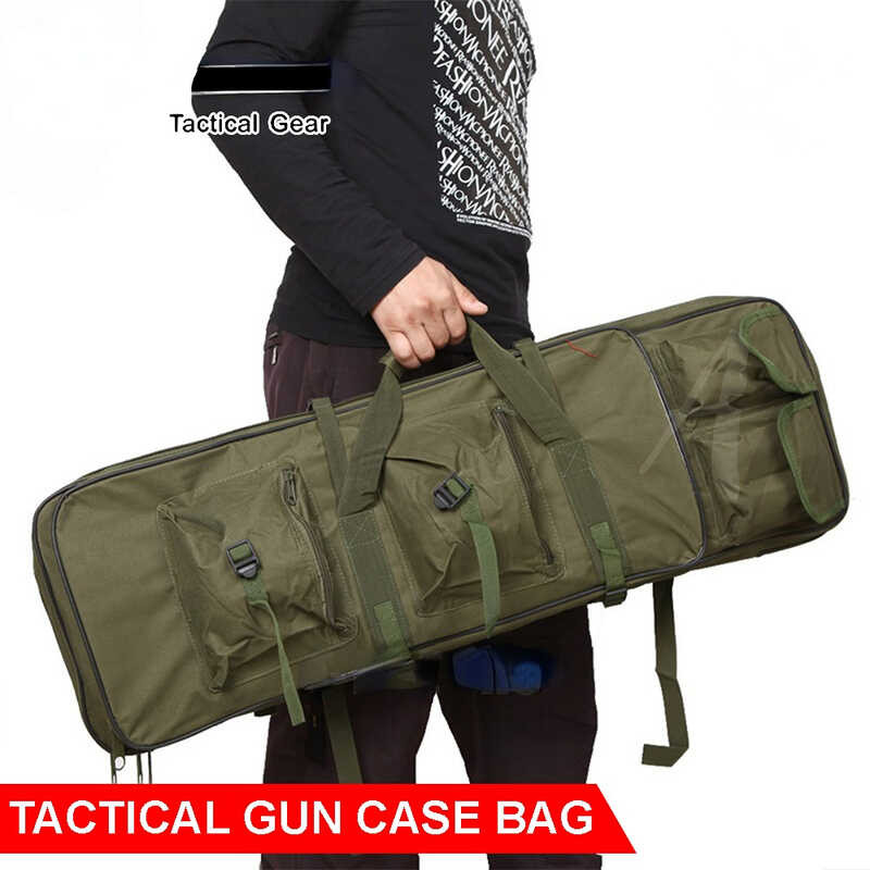 na \12304; Handa Stock】 85cm 100cm 120cm Tactical Molle Nylon Gun Bag ...