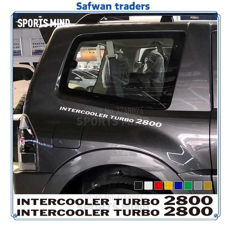 Traders 2 Safwan X Intercooler Turbo 2800 Sticker Decal Automobiles Car ...