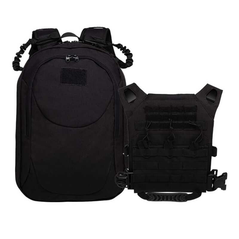 21 Tactical JPC Molle Plate Carrier Shooting Hunting CS Vest Backpack Gamit Ang Zipper | Shopee ...