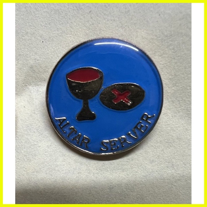 Altar Server Pin (for Altar Servers) with Chalice logo | Shopee Philippines