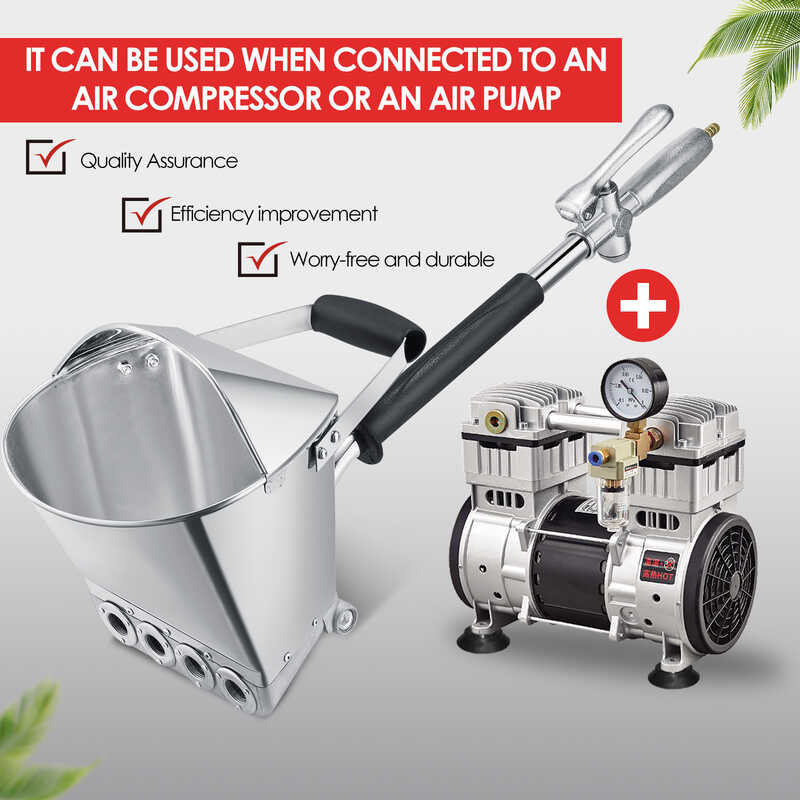 Painting For Spray Walls Cement Mortar Plaster Render Sprayer Hopper ...