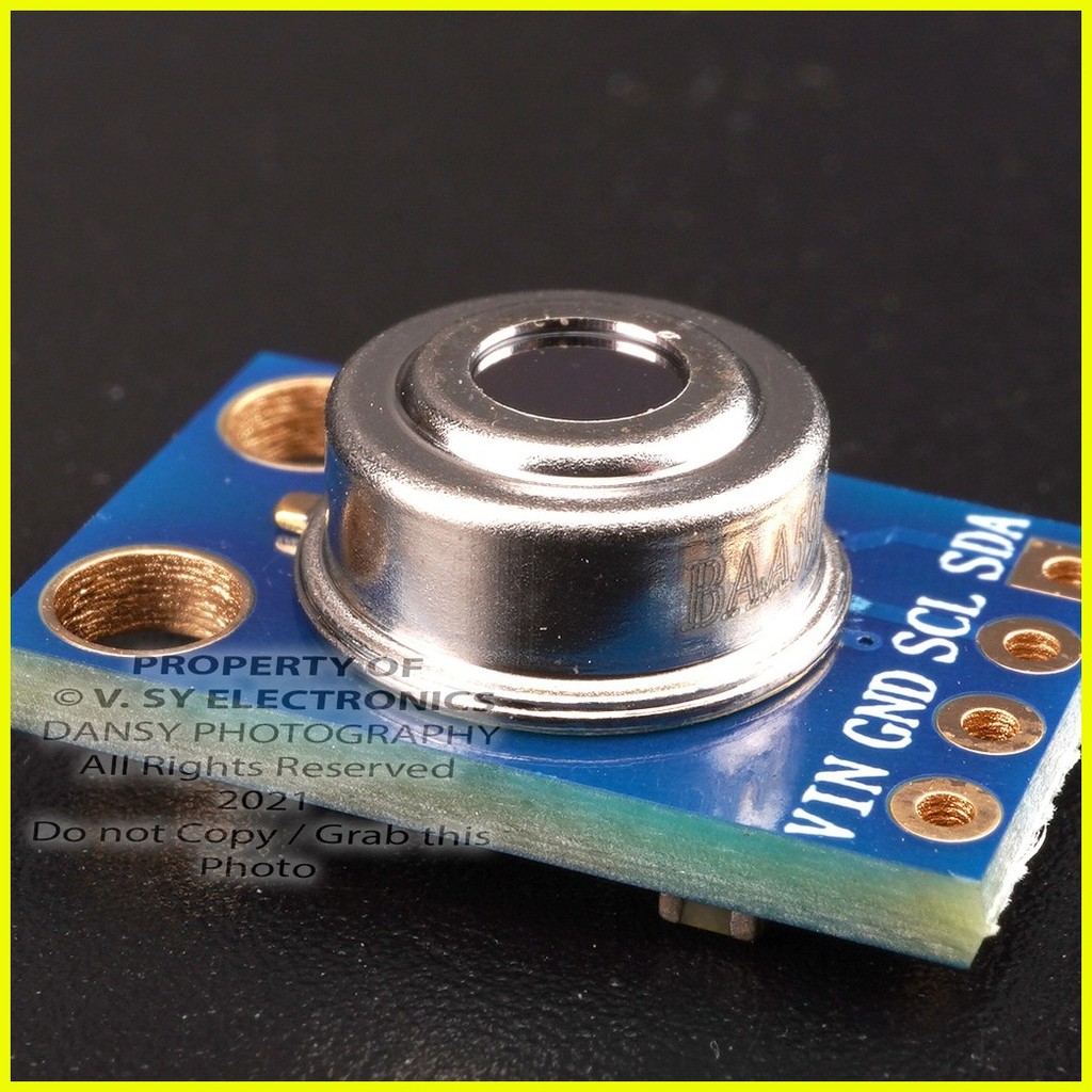 ۞ MLX90614 IR Infrared Temperature Sensor Module Board Thermal Body ...
