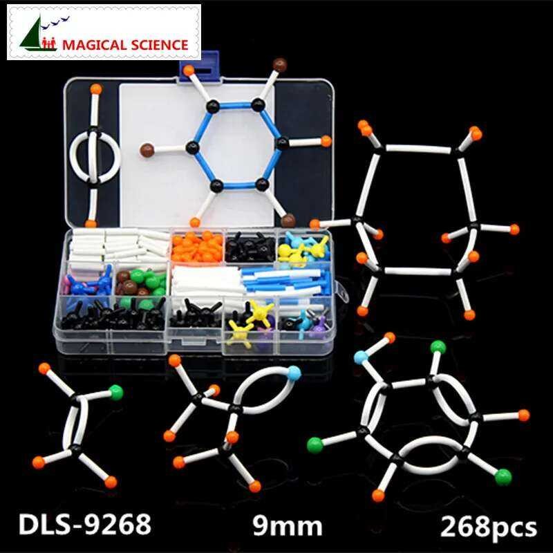 268Pcs Molecular Model Set Dls-9268 Organic Chemistry Molecules ...