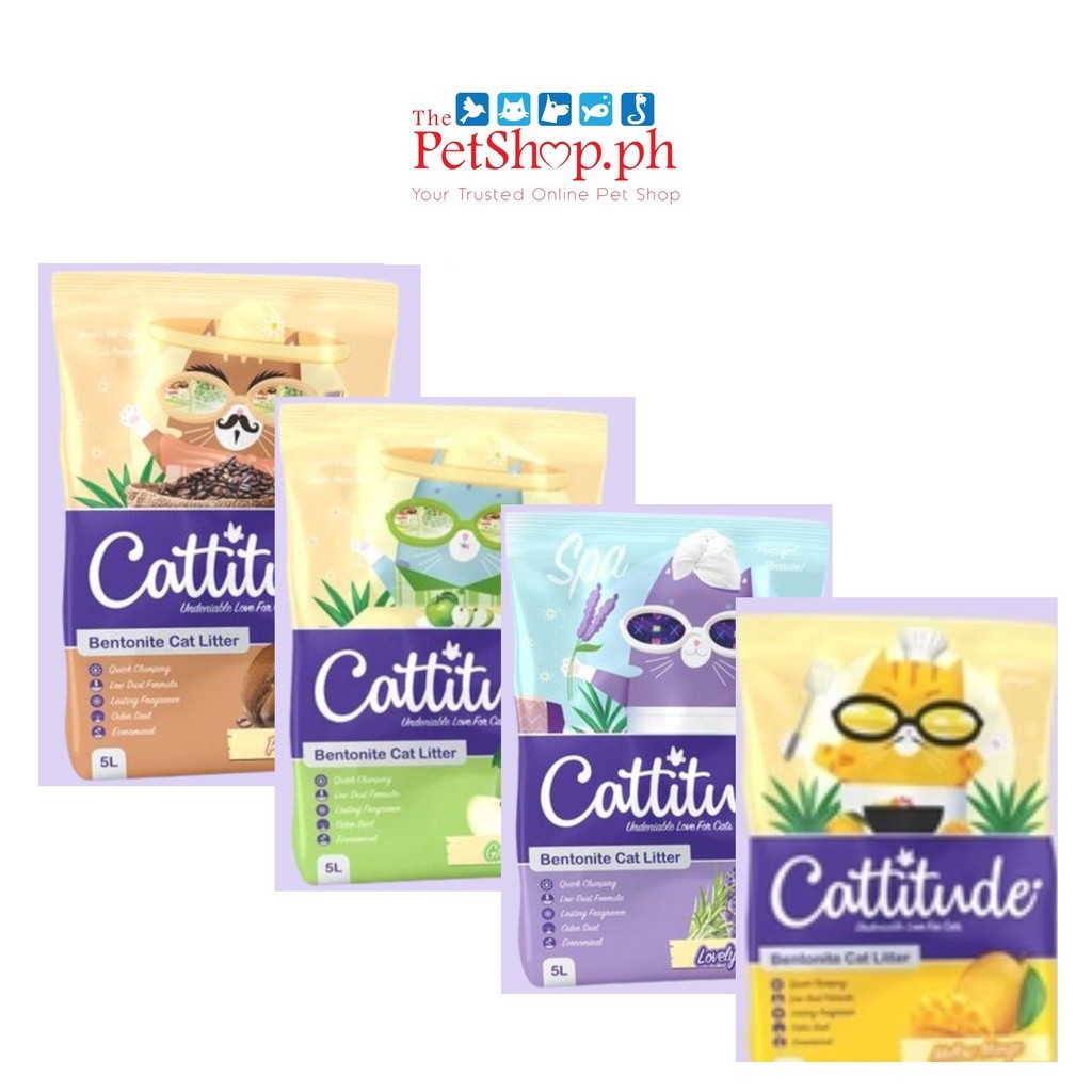 Cattitude Premium Cat Litter 10L | Shopee Philippines