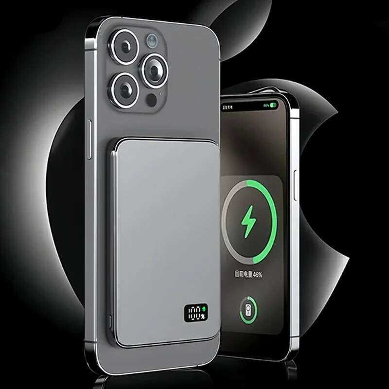 Certifiion CCC Thin Power Bank Ultra For Magsafe Magnetic Wireless Fast ...