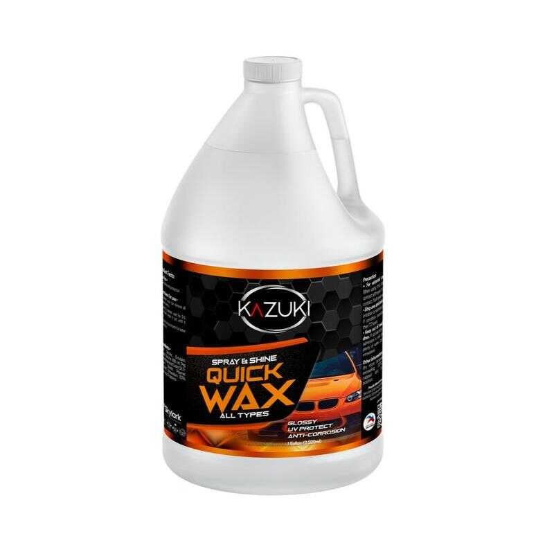 Kazuki Quick Wax Spray & Shine For All Vehicles - Effortless ...