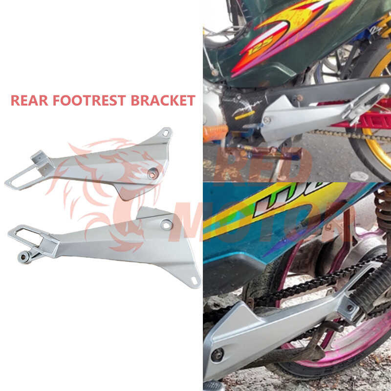 REAR Foo Bracket set Wave 125R foo Wave 125S foo FOR original Wave 125I ...