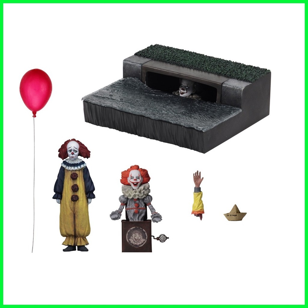 ♟ NECA IT Pennywise Accessory Pack 2017 Movie 7inch Scale Set | Shopee ...
