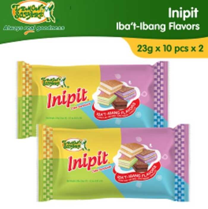 Lemon Square Inipit Assorted 23G X 10'S - 2 Packs C1a 3C4 | Shopee ...