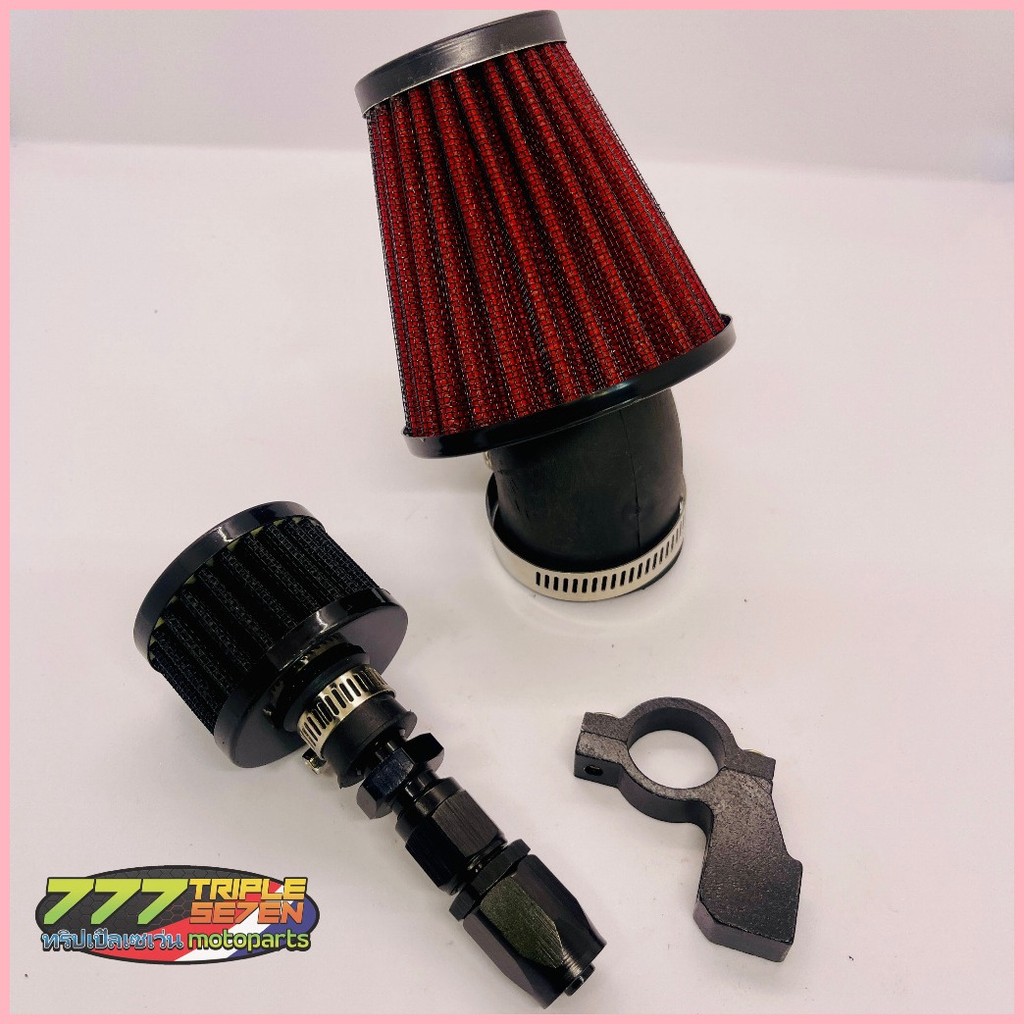 !!BLACK EDITION FITTINGS!! - RAD Air Filter Engine Breather Set for ...