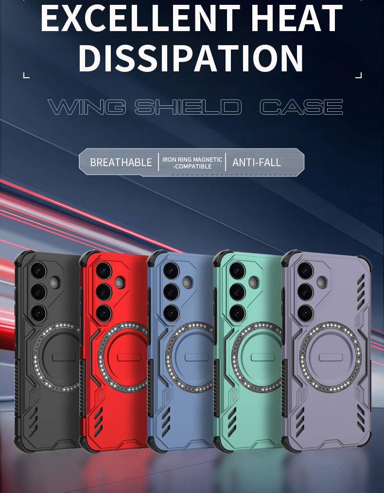 Lenuo Magnetic Phone Case For Samsung Galaxy S25 Edge Plus Ultra M56 ...