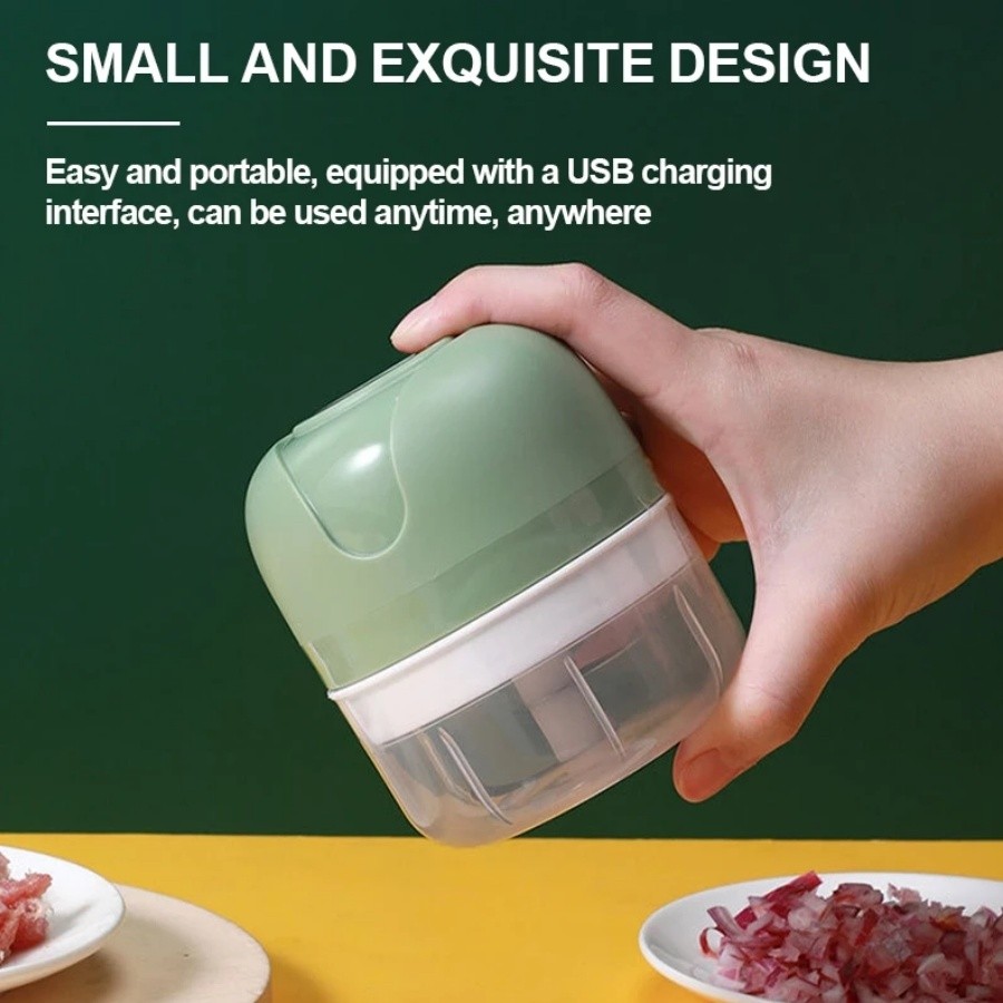 250ml Portable Baby Food Blender Wireless Rechargeable Multi Use Food ...