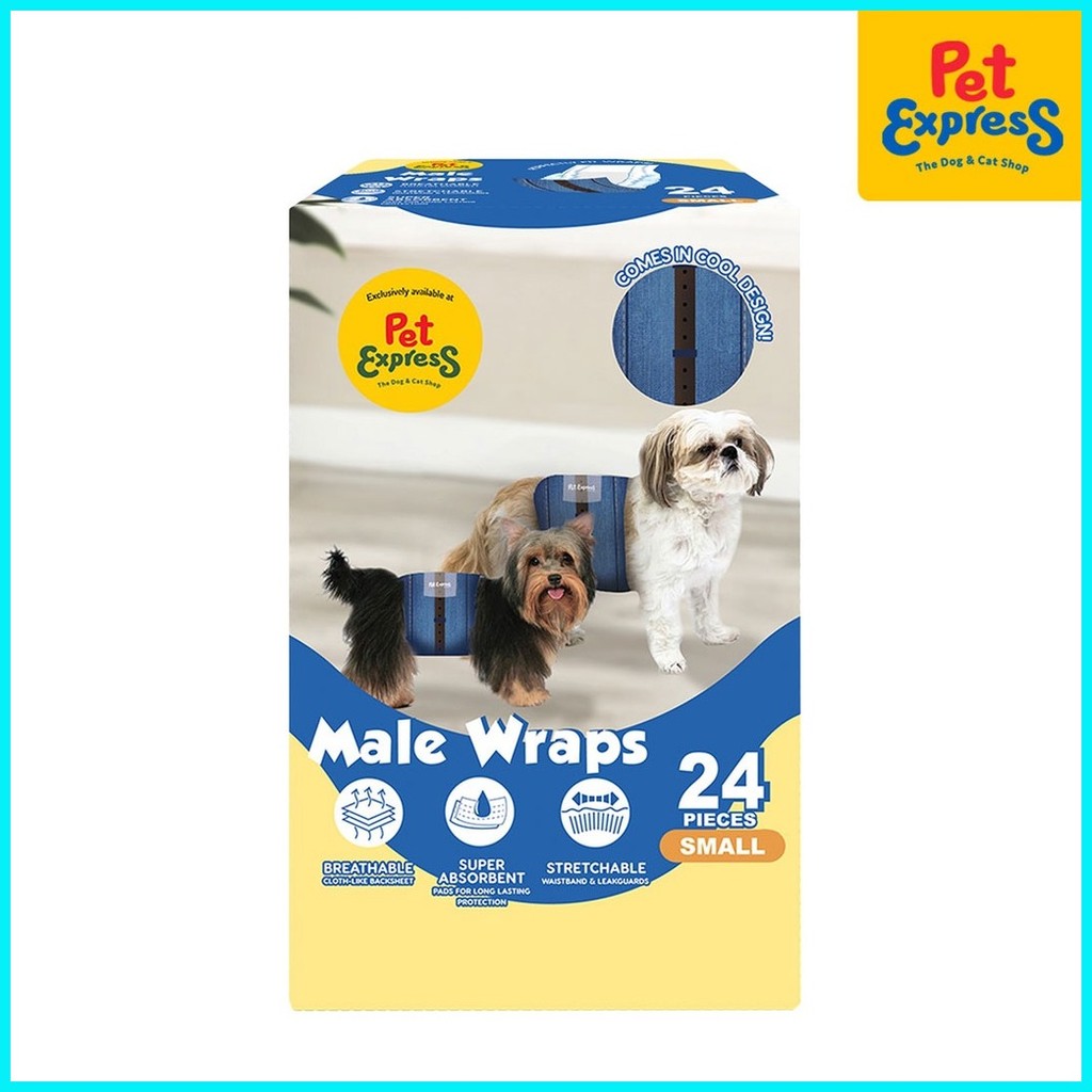 Pet Express Male Wraps 24s | Shopee Philippines