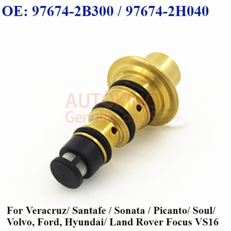 Aircon Control Valve / ECV Valve For Veracruz/ Santafe / Sonata ...