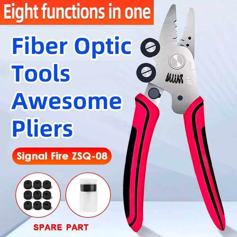 FTTH - Signal Fire Zsq-08 Bagong 8 Sa 1 Optical Fiber Stripper Optic ...