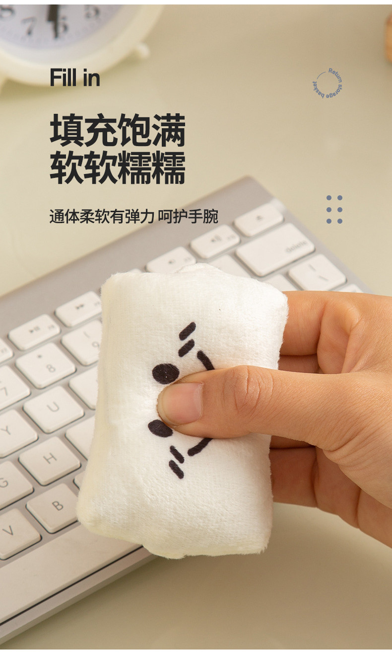 Wrist Protector Mouse Pad Mini Pillow Pad Office Worker Keyboard Typing ...