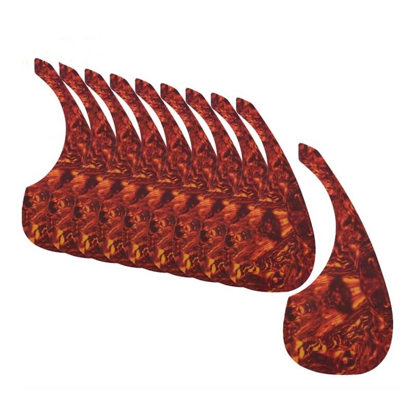 10Pcs Acoustic Guitar Pickguard Pick Guard Sticker Turtle Shell ...