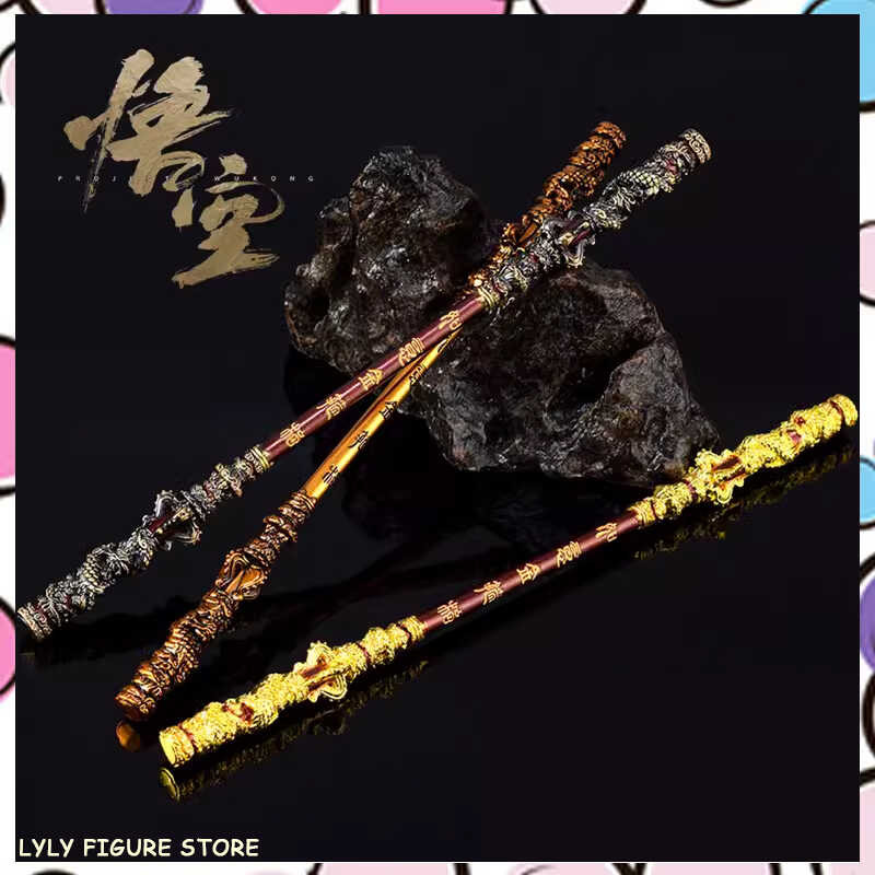 In Stock Game Peripheral Black Myth Wukong All-Metal Handicraft Ruyi Golden Cudgel Ornament ...
