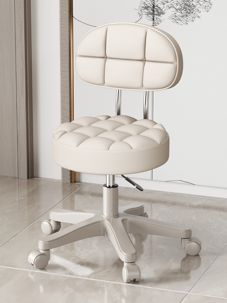 Beauty Salon Stool Pulley Beauty Salon Dedicated Large Work Stool Round ...