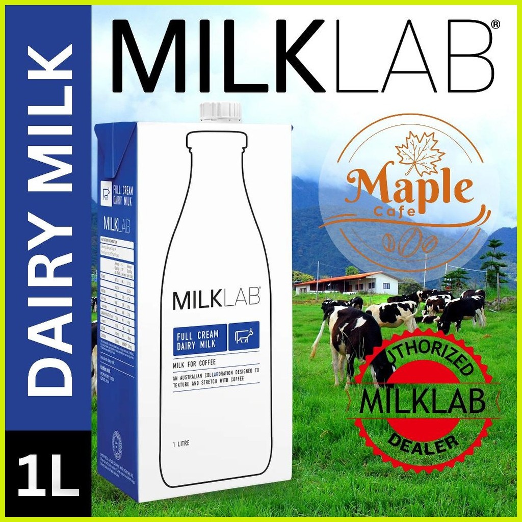 MilkLab Full Cream Dairy Milk 1 Liter UHT - Award-winning full cream ...