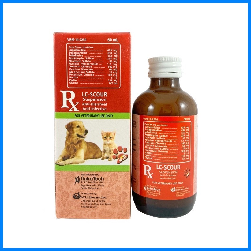 LC-Scour Suspension Anti-Diarrheal & Anti-Infective 60 ML Pagtatae ng ...