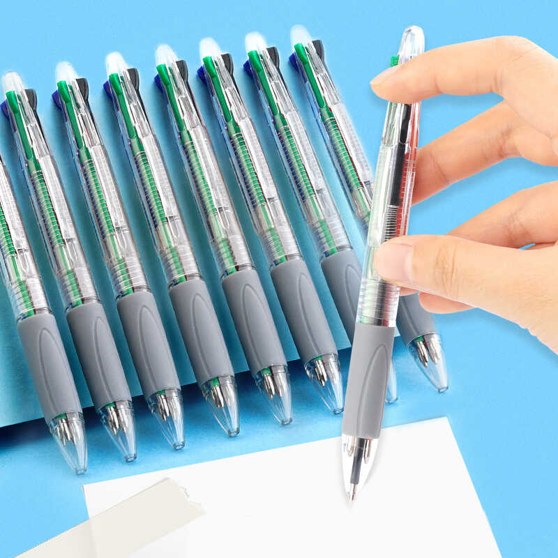 2025 4 sa 1 Apat kulay na mag-sign Pen Black Red Green Blue 0.7mm ...