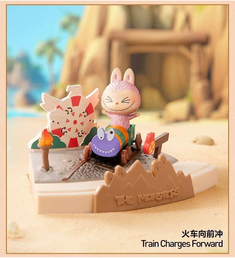 P POPMART Pop Mart labubu labubu Play Game Together Series Scene Figure ...