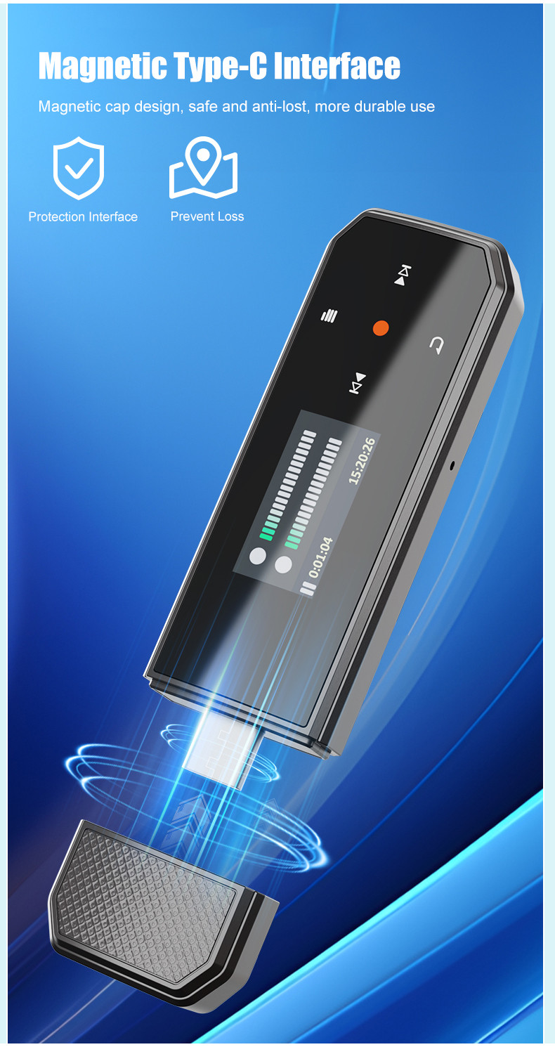 RUIZU X80 Music Player 64G U Disk HiFi Lossless Bluetooth MP3 With Clip ...