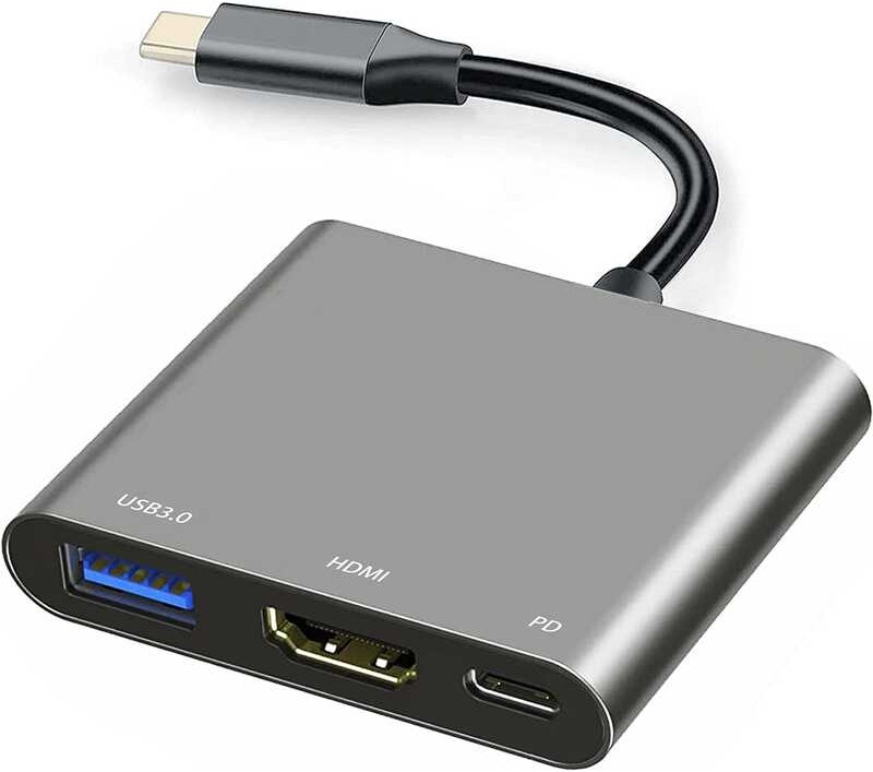 with Charging Multiport Port, C Hub Monitor Laptop, USB-C to USB 10Gbps ...