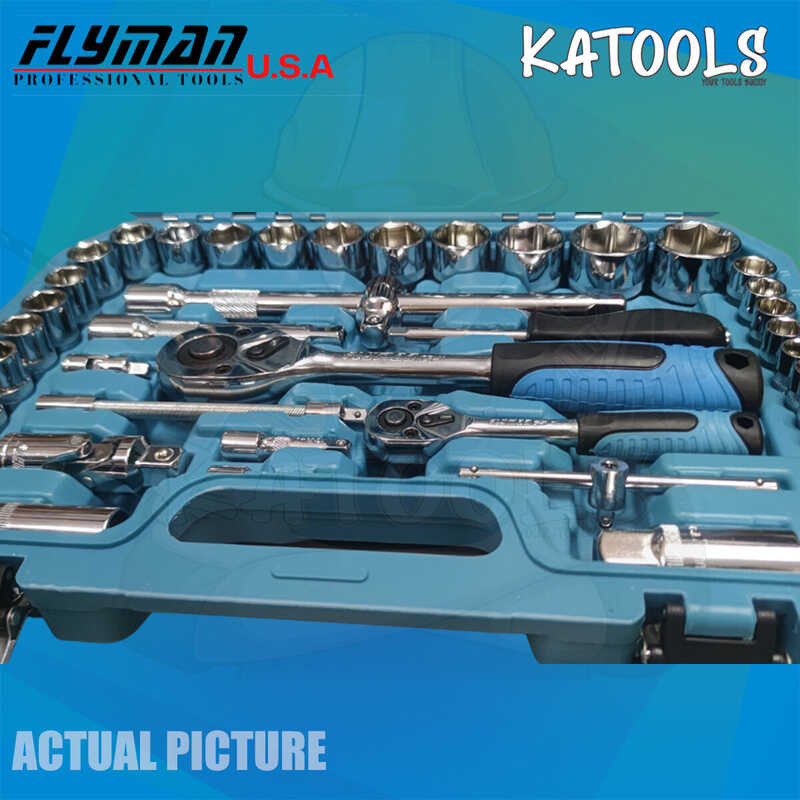 LY FlymAn 94PcS Socket WrencH Set ToolS Set 1/4" At 1/2" | Shopee ...