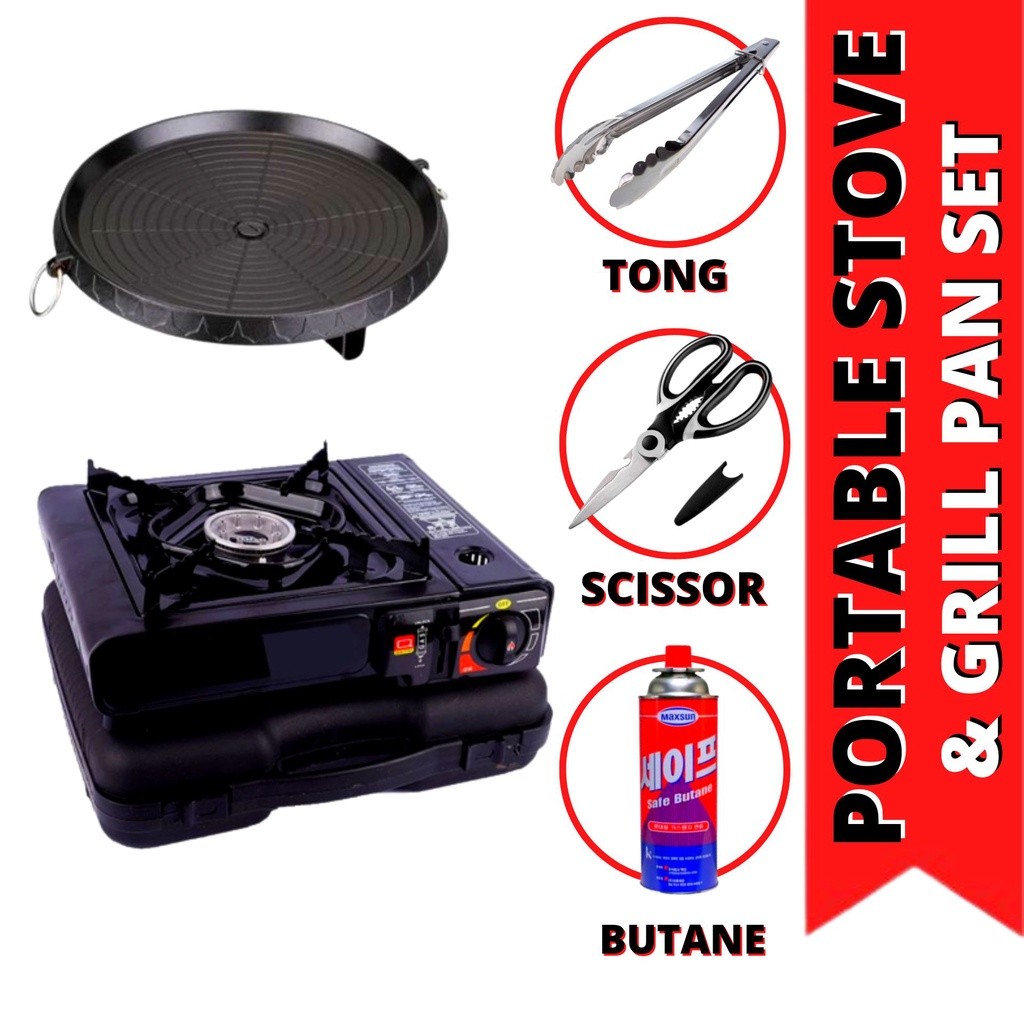 ⭐ ☌ ♞,♘BEST SELLER READY-TO-USE Stove And Grill Pan Sets KOREAN ...
