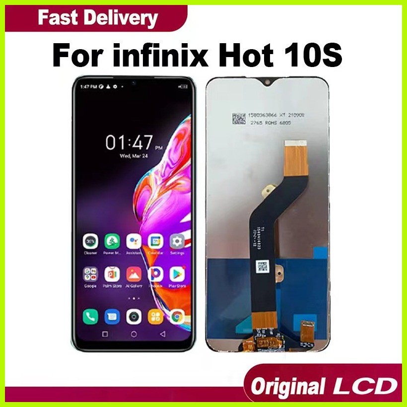 Infinix Hot 10S X689 Lcd Touch Screen Display Repair Digitizer for ...