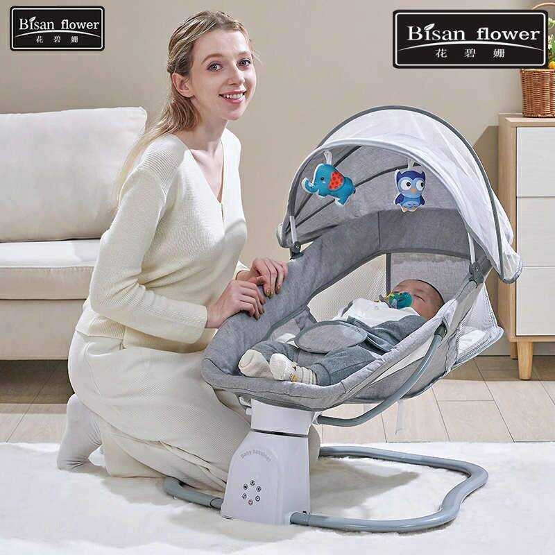 Baby Rocking Chair Electric Coaxing Baby Newborn Baby Coaxing Sleeping ...