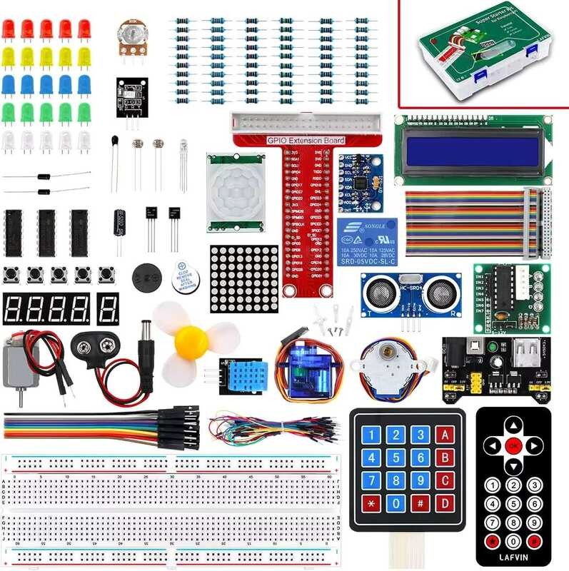 Raspberry Pi LAFVIN Starter Kit Learning Kit, Model 3B 3A 2B 1B 1A Zero ...