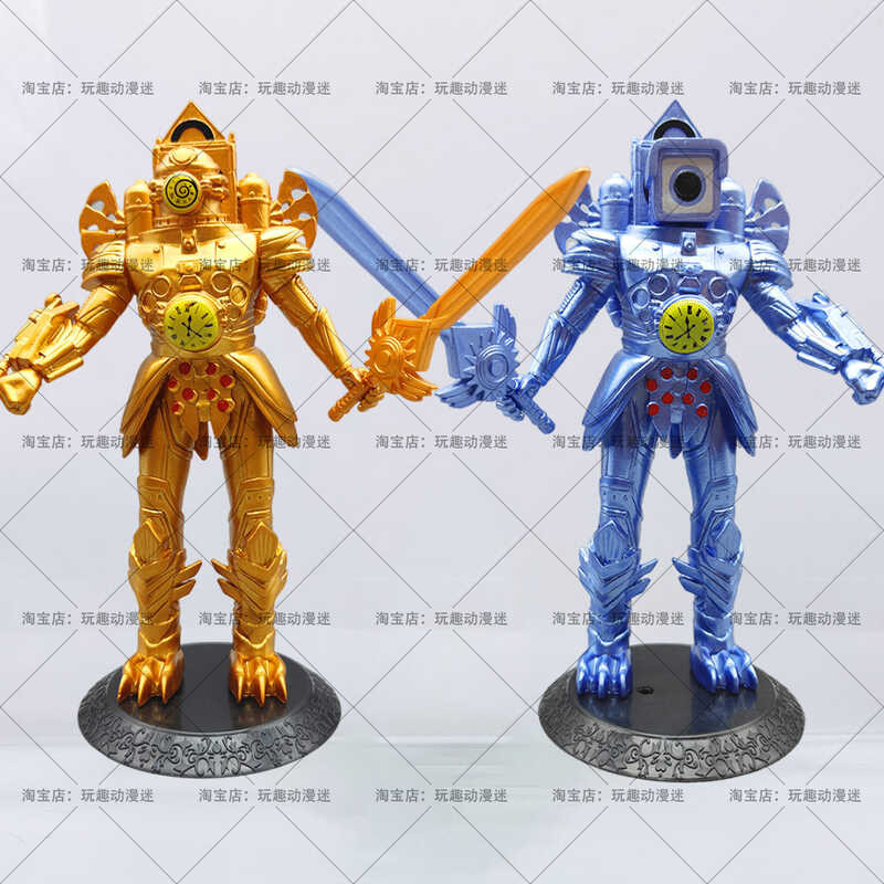 Large Upgraded Long Sword Samurai Clock Man 2.0 Action Figure With ...