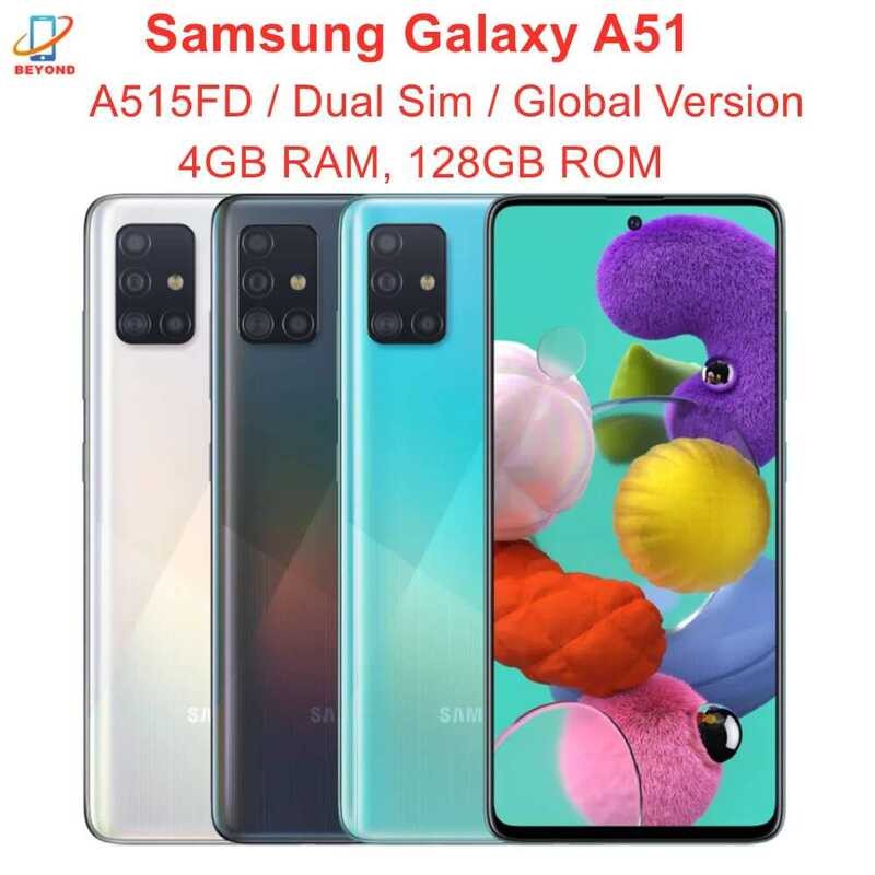 A Samsung Galaxy A51 A515fd Dual SIM Global Version 6.5" 4Gb RAM 128Gb ...