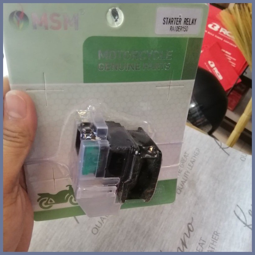 STARTER RELAY RAIDER 150 raider150 carb MSM | Shopee Philippines
