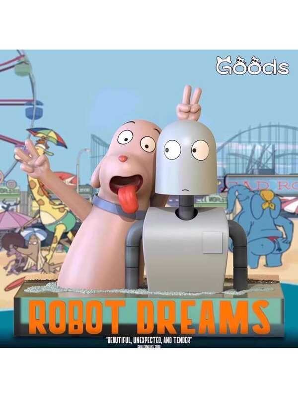 Robot Dream Anime Model Figure Goodbye Robot Puppy Movie Peripheral 3D ...