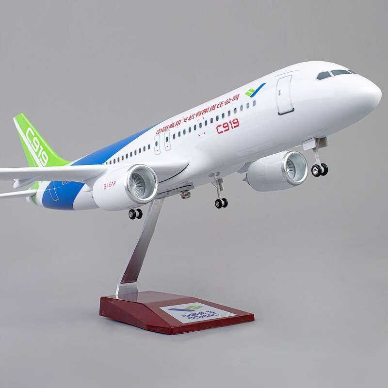 1:82 China Commercial Aviation with Landing Gear COMAC C919 Airplane ...